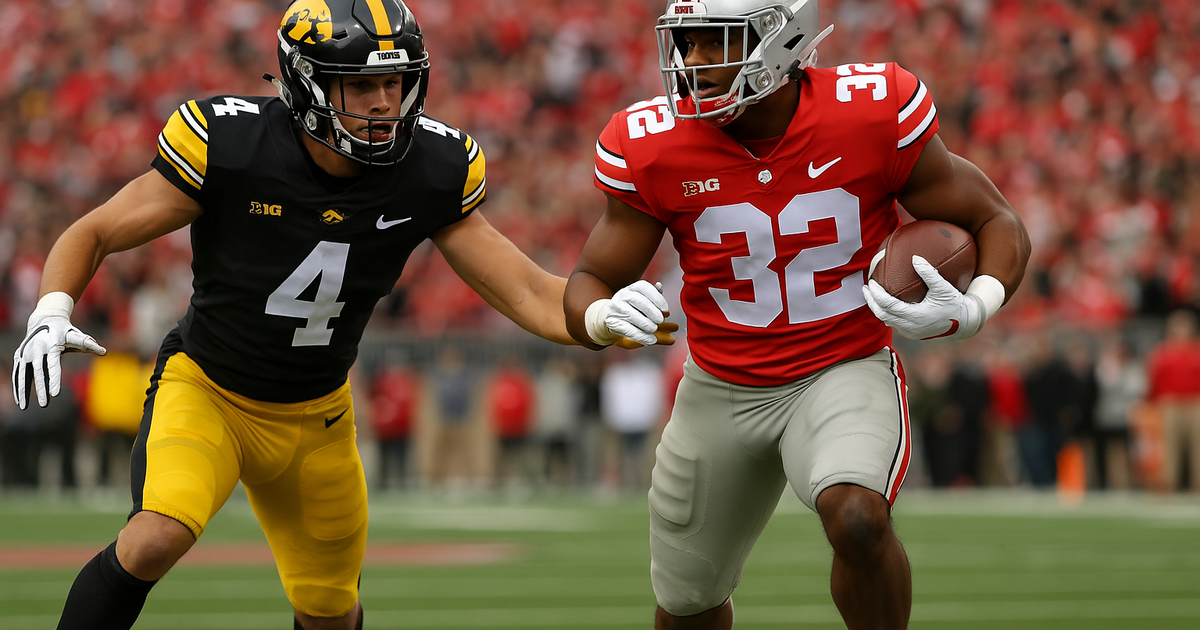Iowa vs Ohio State: 5 Thrilling Rivalry Moments to Watch